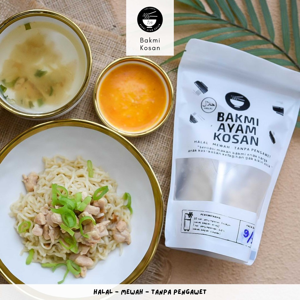 Jual [ BAKMI FROZEN ] BAKMI AYAM ORIGINAL / BAKMI AYAM JAMUR / BAKMI KOSAN | Shopee Indonesia