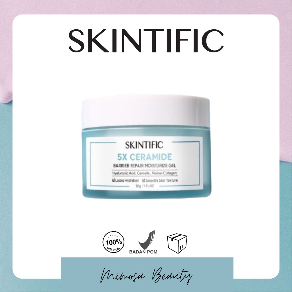 Jual Skintific 5X Ceramide Barrier Repair Moisture Gel Moisturizer 30gr ...
