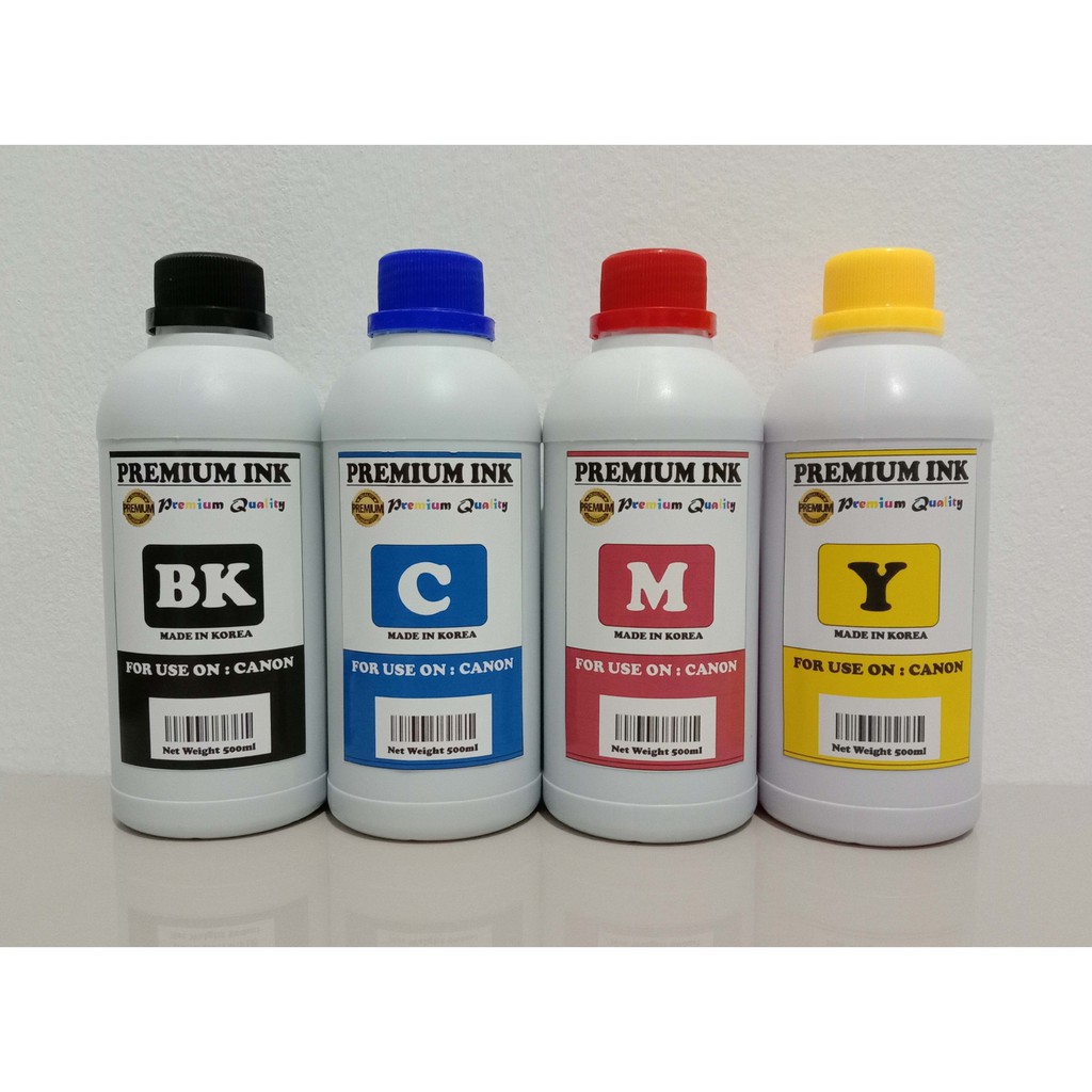Jual TINTA ISI ULANG / REFILL PRINTER CANON ISI 500ML - PREMIUM INK ...