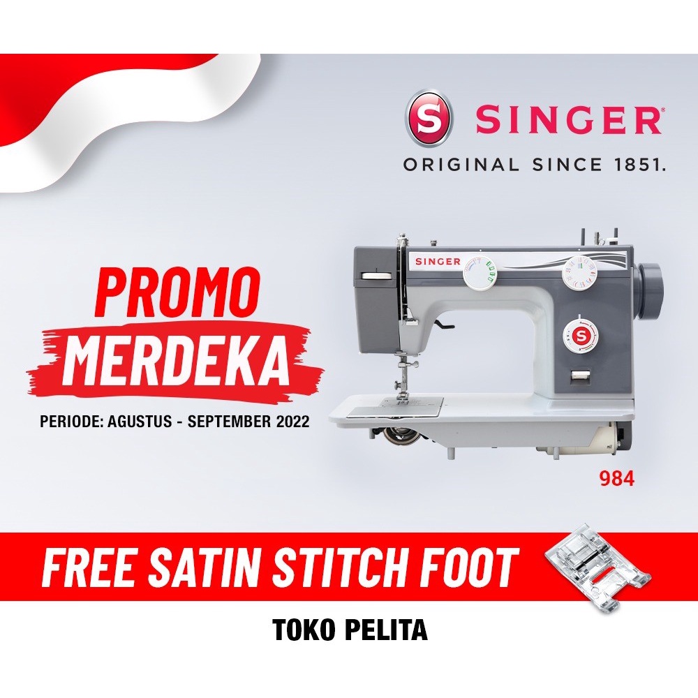Jual Mesin Jahit Singer 984 Flatbed Multifungsi | Shopee Indonesia