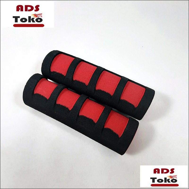 Jual Handgrip Motor Busa Pendek Grip Motor Empuk Aneka Warna merah dan ...