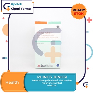 Jual Rhinos Junior Sirup Obat Pereda Pilek | Flu | Bersin-bersin isi ...