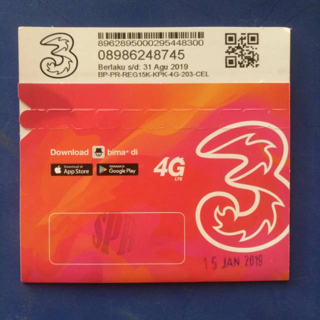 Jual Perdana tri udah aktif, gk perlu registrasi lagi | Shopee Indonesia