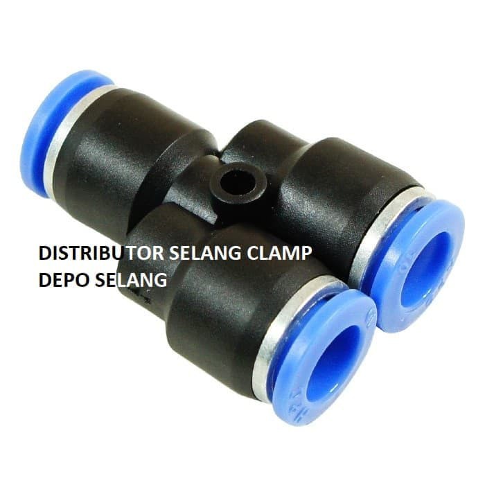 Jual sambungan selang tubing TYPE PY fitting pneumatic PY 08 | Shopee Indonesia