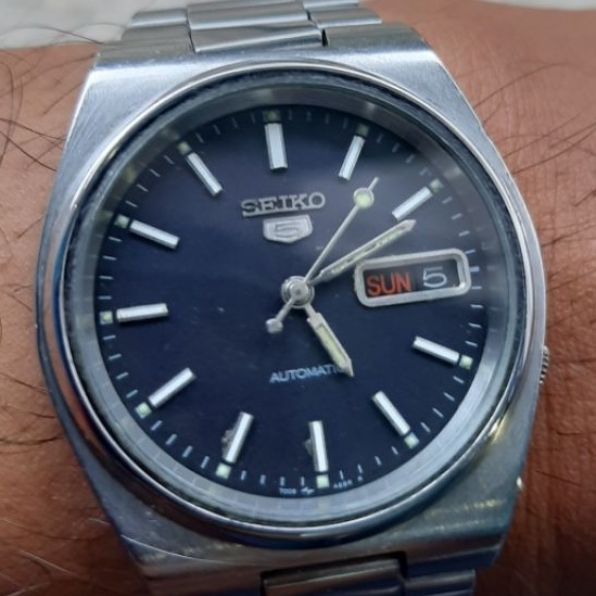 Jual Seiko 5 Caliber 7009 Automatic Vintage Original Indonesia|Shopee Indonesia