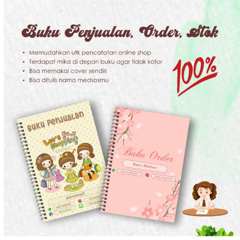 Jual Buku list order, Rekap order, Rekap penjualan, Rekap stok, Buku ...