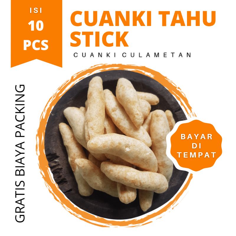 Jual Cuanki Tahu stick Murah atau tahu panjang toping seblak baso aci ...