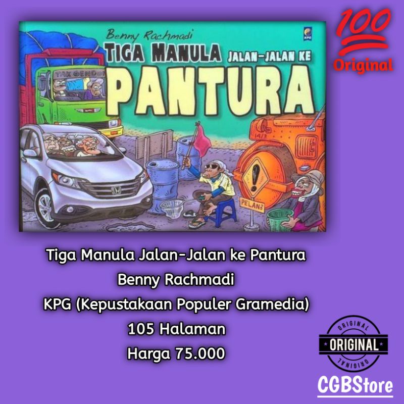 Jual Tiga Manula Jalan-Jalan ke Pantura - Benny Rachmadi | Shopee Indonesia