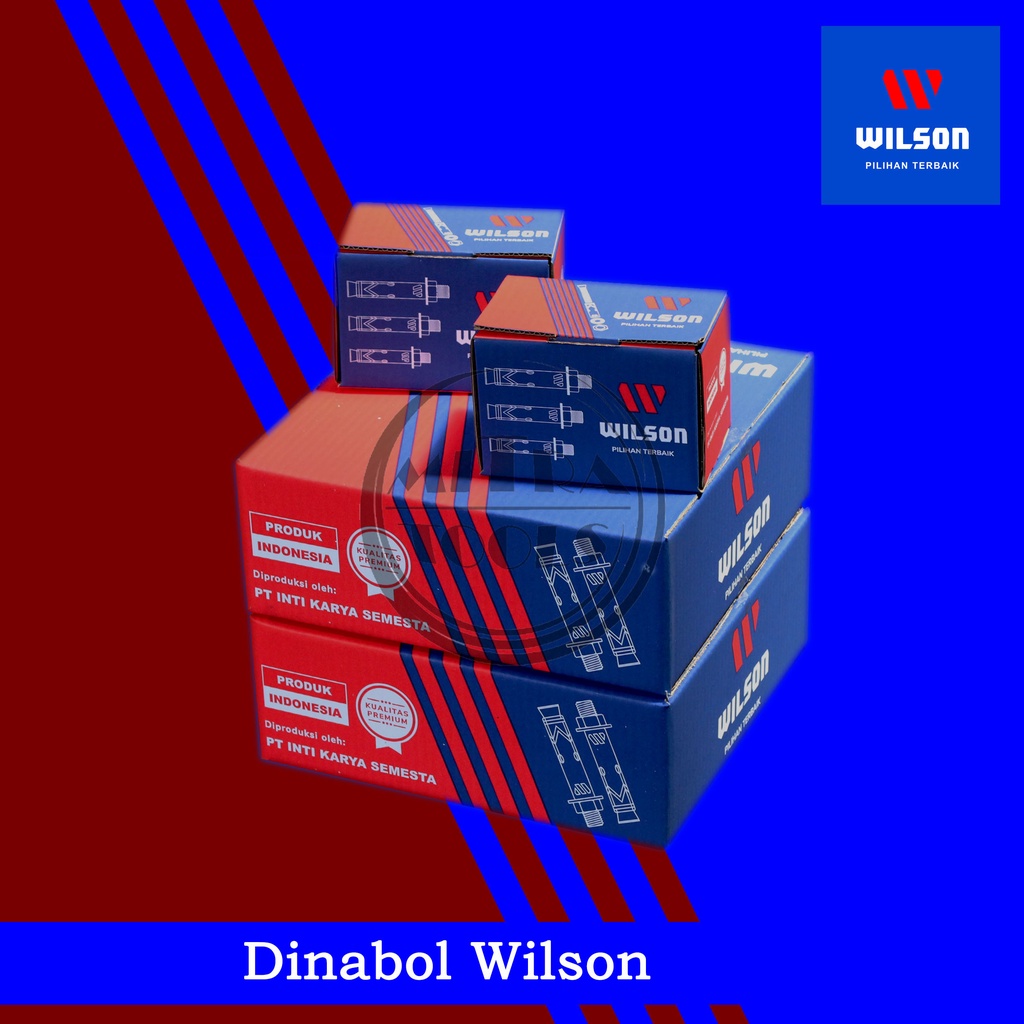 Jual WILSON Dynabolt 8x40 Baut Dinabol / Dynabol / Baut Beton / Baut ...