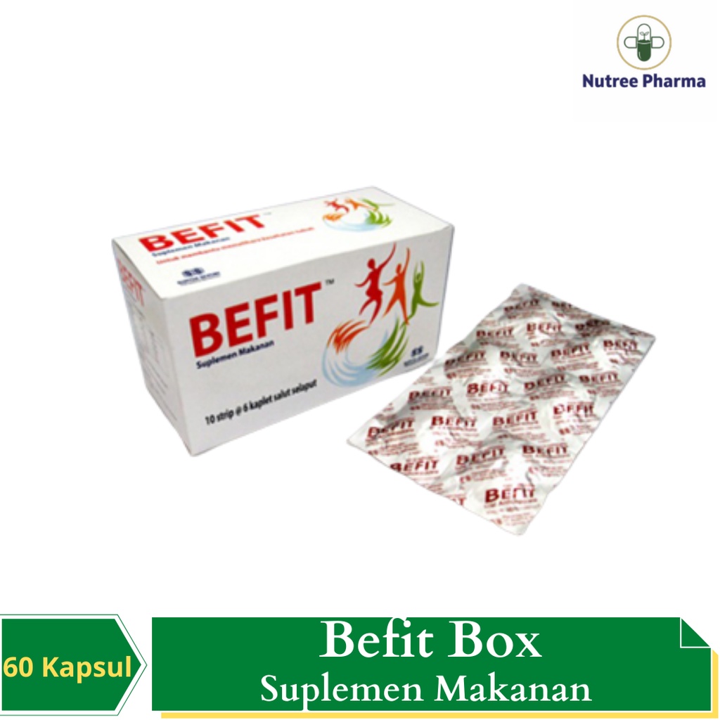 Jual BEFIT BOX ISI 60 KAPSUL | Shopee Indonesia