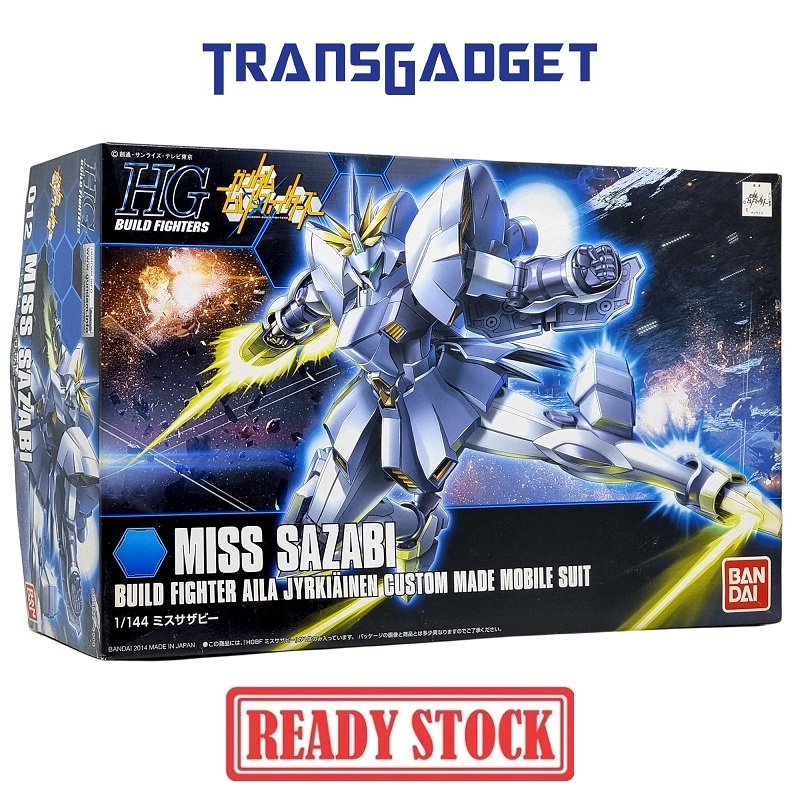 Jual BANDAI HGBF 012 Miss Sazabi - Build Fighter Aila Jyrkiainen Custom Made Mobile Suit 1/144 ...