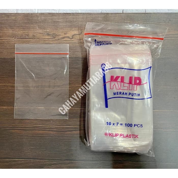 Jual Plastik Klip kecil ukuran 7x10 | Shopee Indonesia