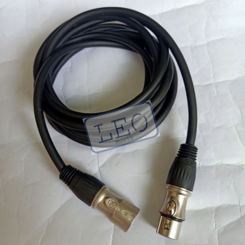 Jual KABEL KONEKTOR JACK CANON TO CANON XLR 3 PIN 120 CM | Shopee Indonesia