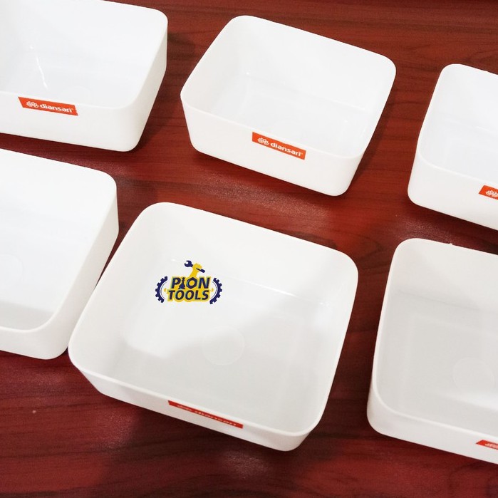 Jual Kotak Kecil 9x10 cm Box Plastik Penyimpanan Serbaguna Box Mini ...