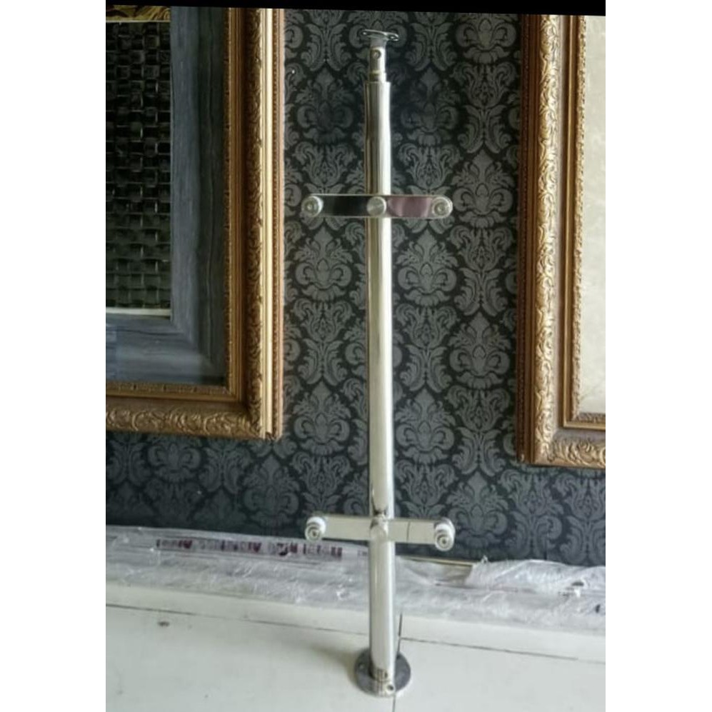 Jual RK 97 tiang tangga / railing stainless / pagar tangga tools n ...