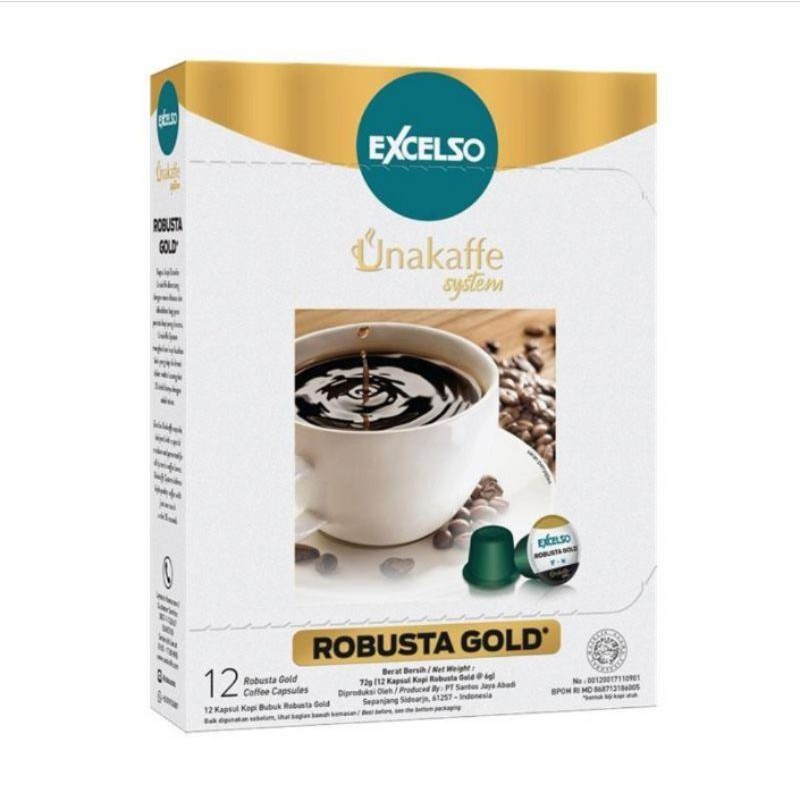 Jual EXCELSO ROBUSTA GOLD COFFEE CAPSULE | Shopee Indonesia