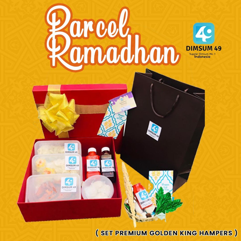 Jual Parsel Ramadan Dimsum 49 Set Premium Golden King Hampers | Shopee Indonesia