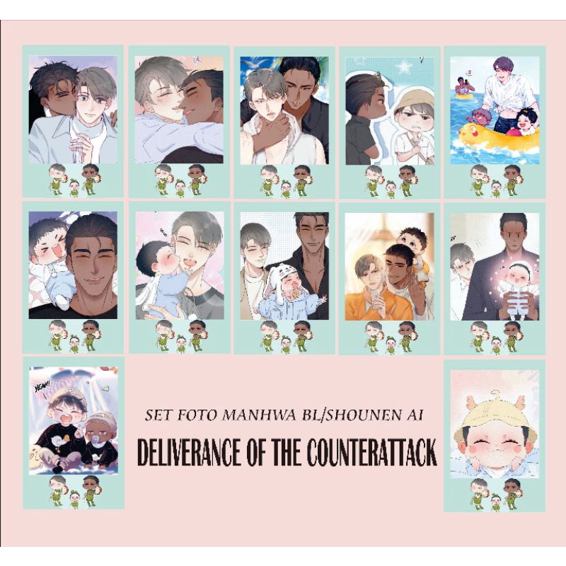 Jual set foto manhwa Deliverance of the Counterattack (shounen ai/BL ...