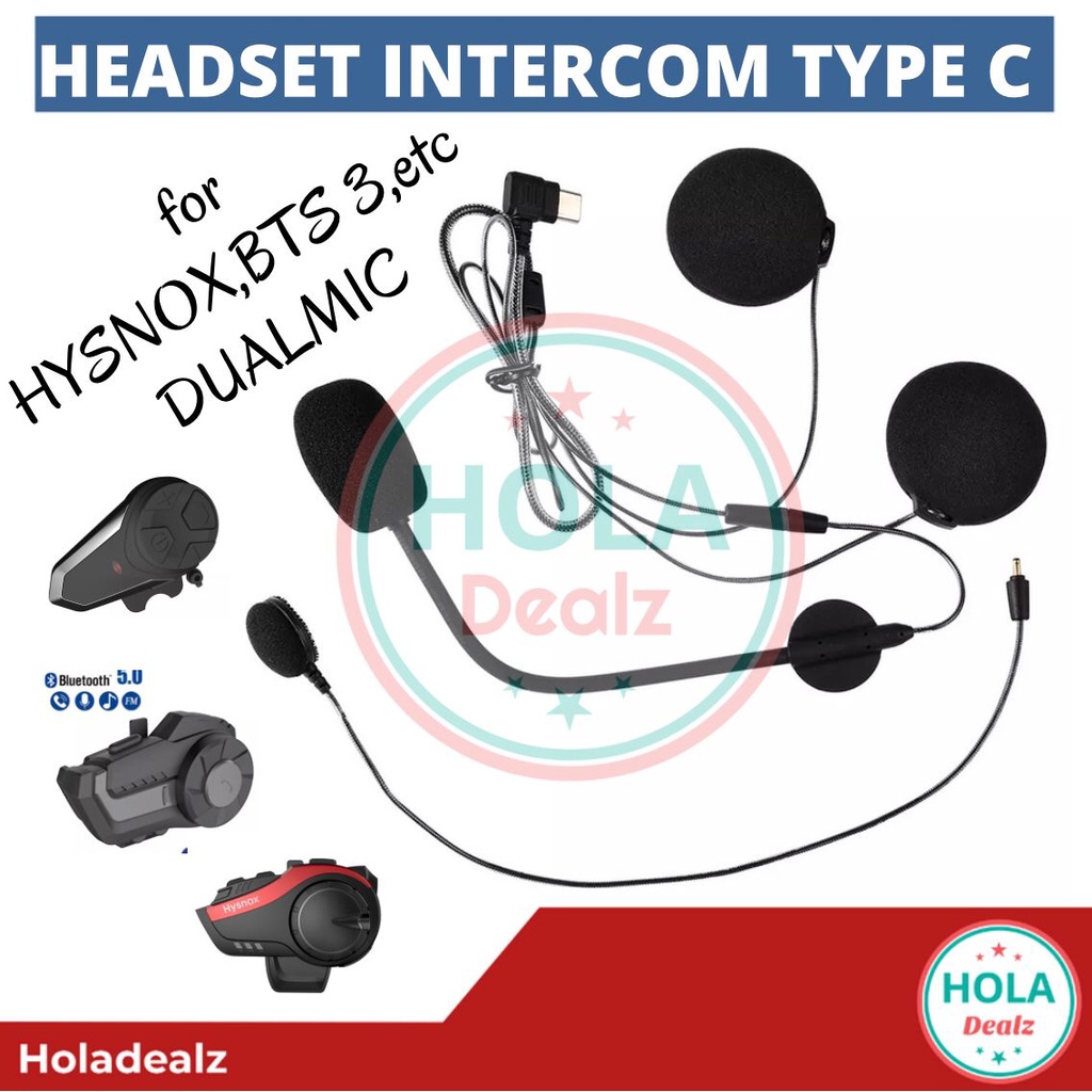 Jual PART HEADSET INTERCOM HYSNOX HY 1001 TYPE C SPEAKER HYSNOX HY1001 ...