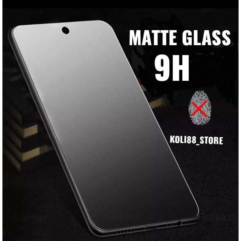 Jual Matte Glass 9H Full Layar Xiaomi Poco M3 M3 Pro M3 Pro(5G) M4 M4 ...