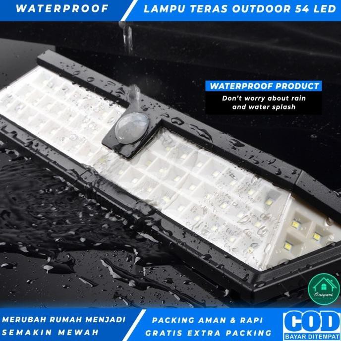 Jual Lampu Sorot Jalan Tenaga Surya Dinding Taman Sensor Gerak Waterproof Lt4556 | Shopee Indonesia