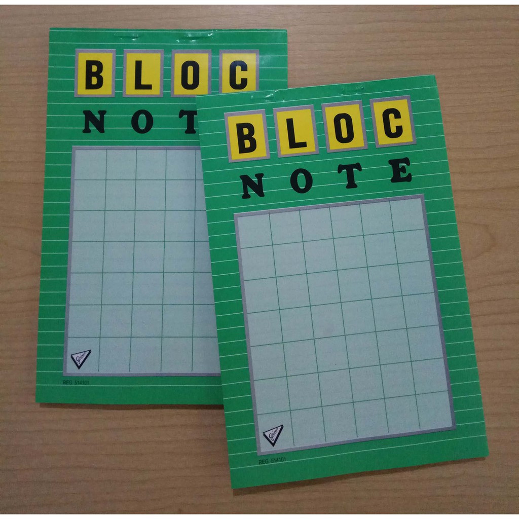 Jual BLOC NOTE BESAR / PRIMA BLOCK NOTE GARIS BESAR NO. 15 Isi 10 Pcs ...