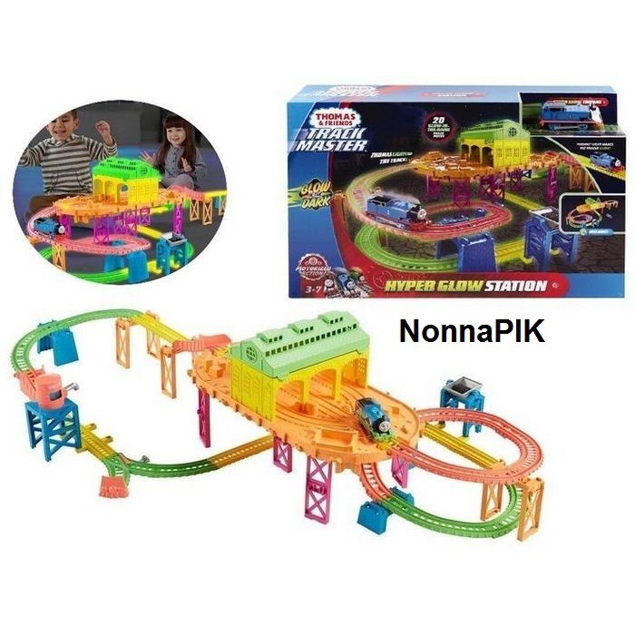 Jual Thomas & Friends TrackMaster Hyper Glow Station Set - Mainan ...
