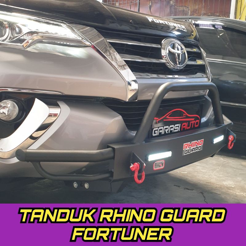 Jual Tanduk Depan Mobil All New Fortuner / Hilux Original Rhino Guard ...