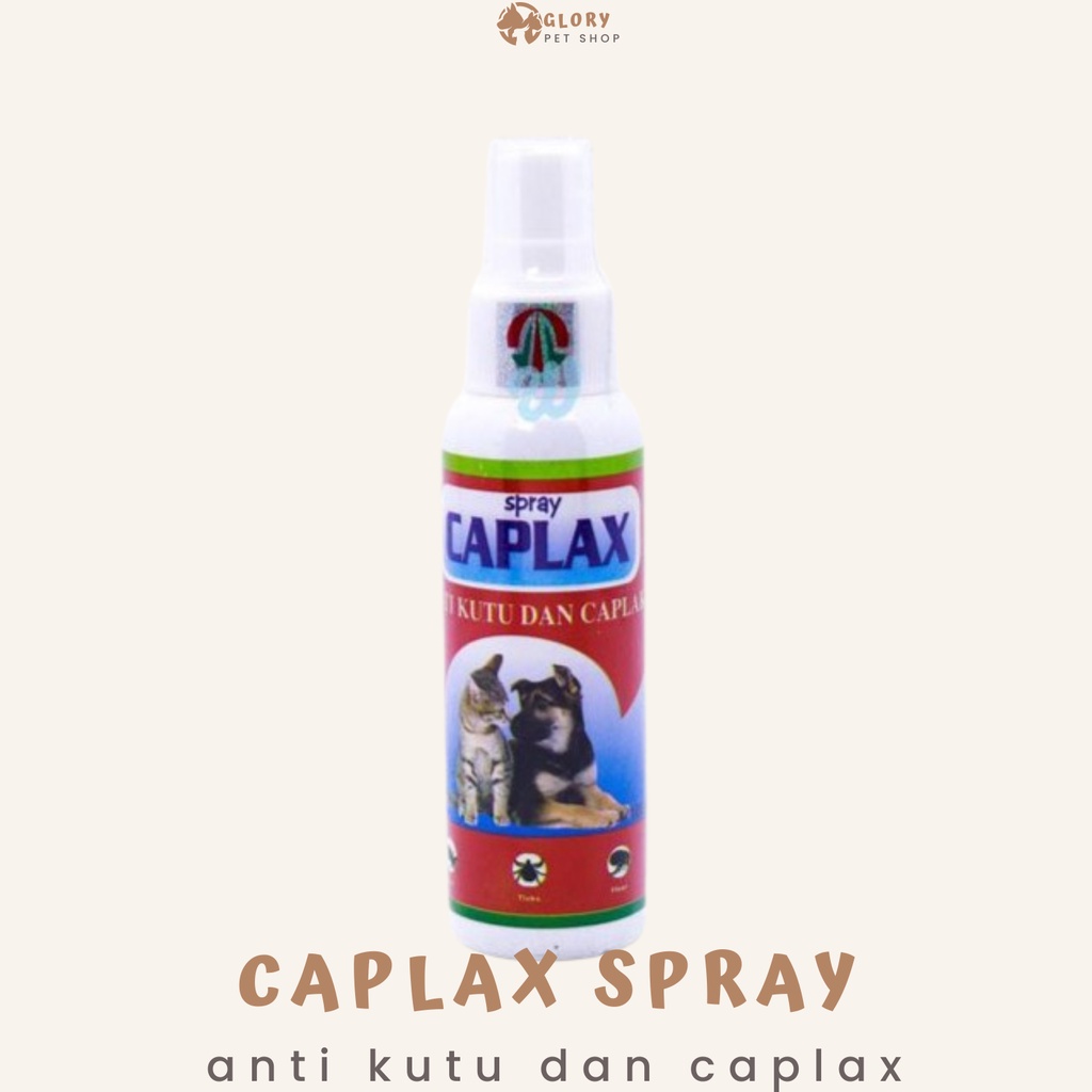 Jual CAPLAX SPRAY OBAT KUTU CAPLAX KUCING DAN ANJING 120 ML | Shopee ...