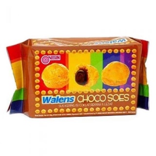 Jual Biskuit Nissin Walens Choco Soes snack Cookies Cemilan Rasa ...