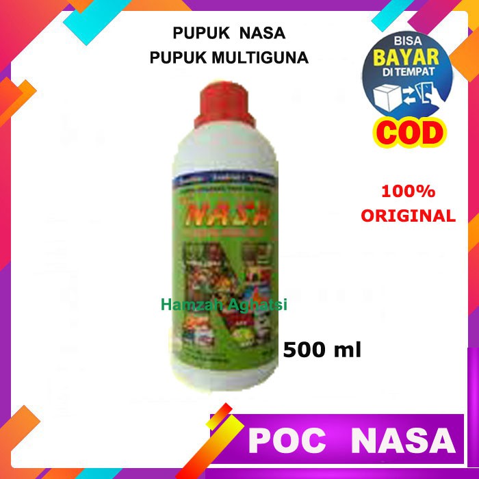 Jual Pupuk Organik Cair Nasa 500 ml | Pupuk Nasa | POC Nasa | Shopee Indonesia
