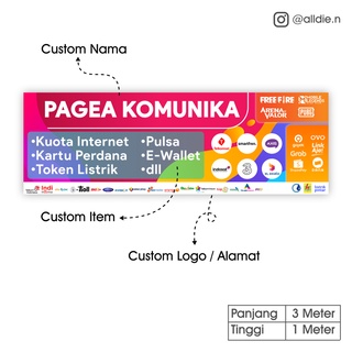 Jual Banner Spanduk Usaha Modern (3x1) Meter | Shopee Indonesia