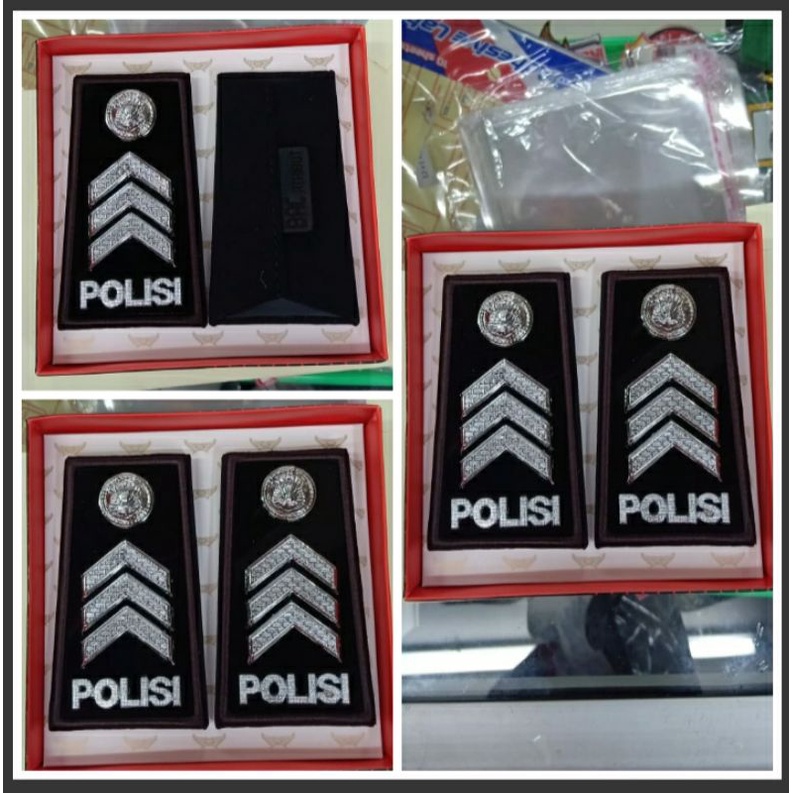 Jual TANDA PANGKAT POLISI BRIGADIR TANDA PANGKAT POLRI BRIGADIR ...