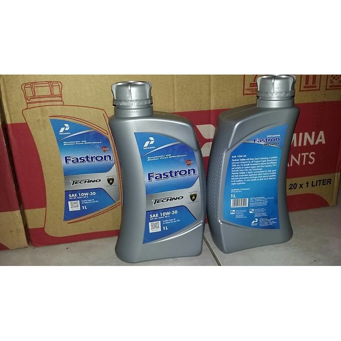 Jual Fastron Techno 10W-30 1L with Nano Guard Technology (Pertamina ...