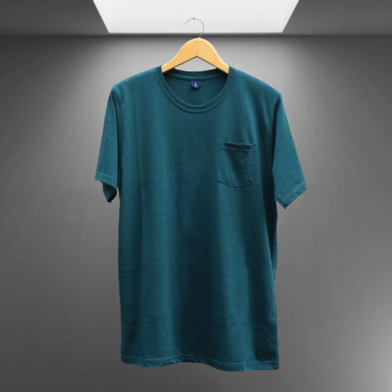 Jual Kaos Polos / Cotton Combed / Kaos Polos Teal Tritone / Kaos Polos Distro / Kaos Polos ...