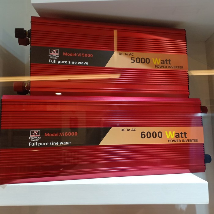 Jual Volomax Pure sine wave inverter 6000watt 24V / Gelombang sinus murni | Shopee Indonesia