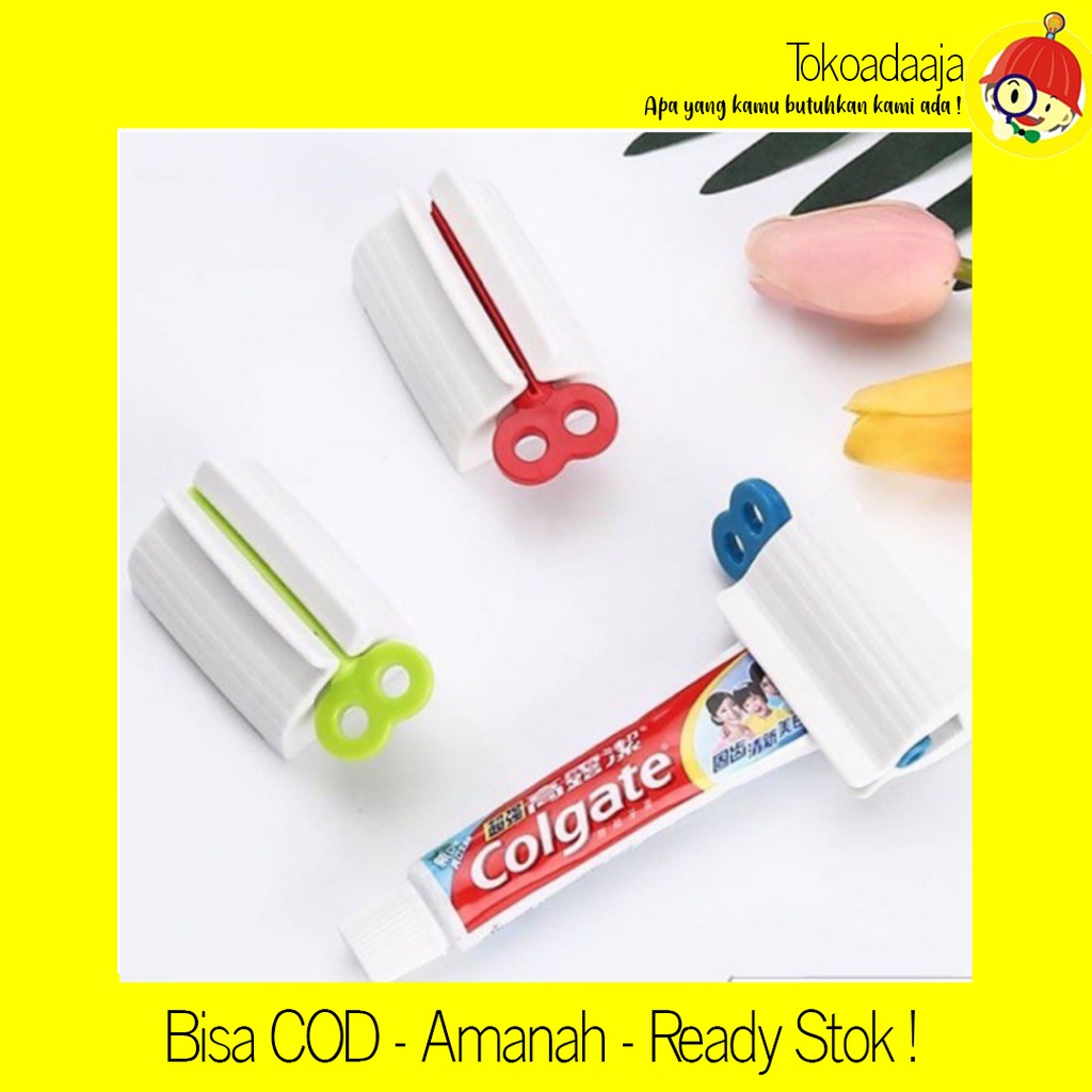 Jual Stand Penjepit Odol Model Putar Toothpaste Squeezer Rolling ...