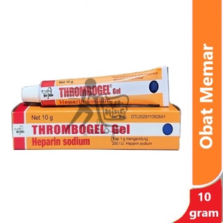 Jual Thrombogel 10 gram - obat krim kulit memar lebam bengkak | Shopee ...