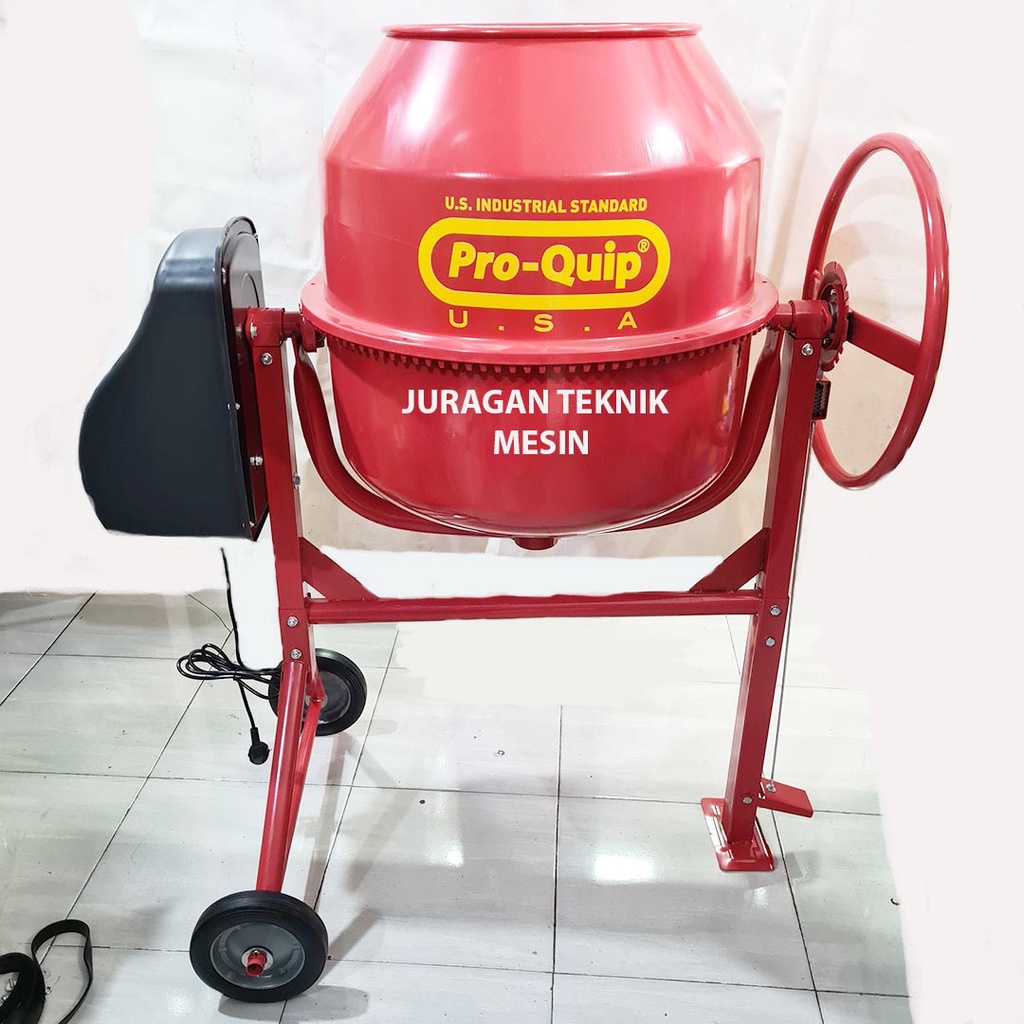 Jual Mesin Molen Elektrik 180 Liter Proquip 850 watt Mesin Aduk Semen ...