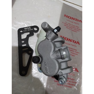 Jual Kaliper Depan Kepala Babi CRF 150 Original 2 Piston Original Baru Lengkap Kampas pnp matic ...