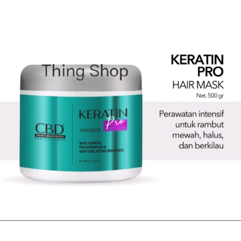 Jual CBD KERATIN PRO DAILY HAIR MASK / Masker Rambut Keratin Wangi 72 ...
