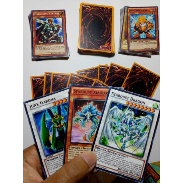 Jual Yugioh kw deck stardust dragon yusei fudo | Shopee Indonesia