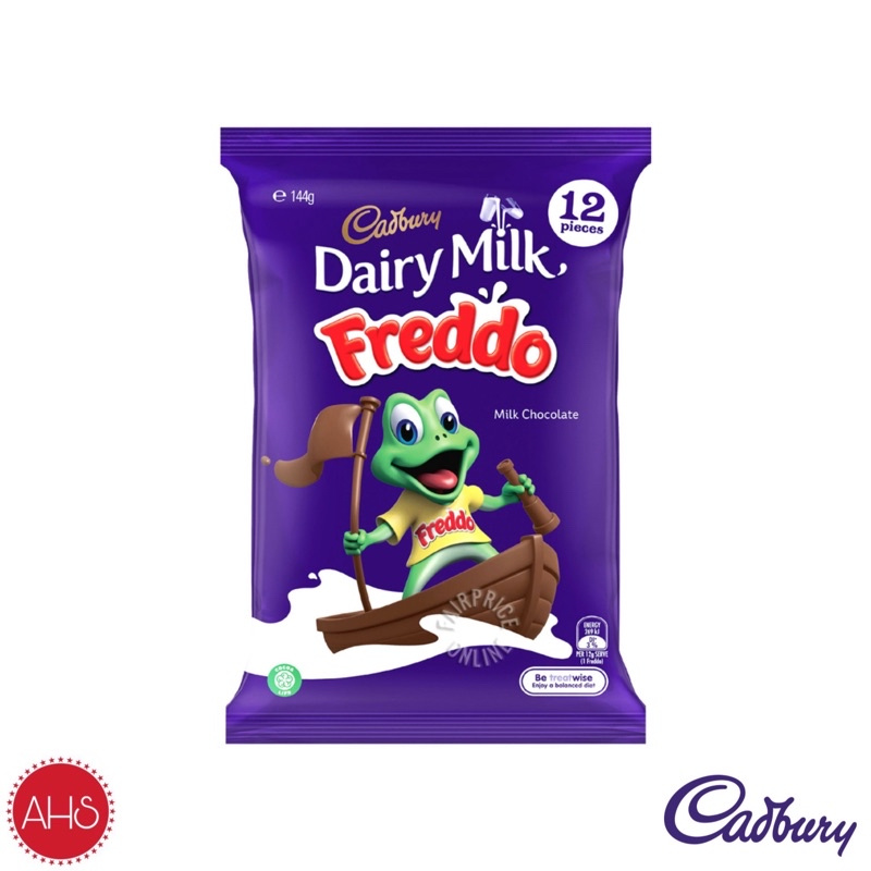 Jual Cadbury Freddo Dairy Milk Chocolate Sharepack - Milk Chocolate ...