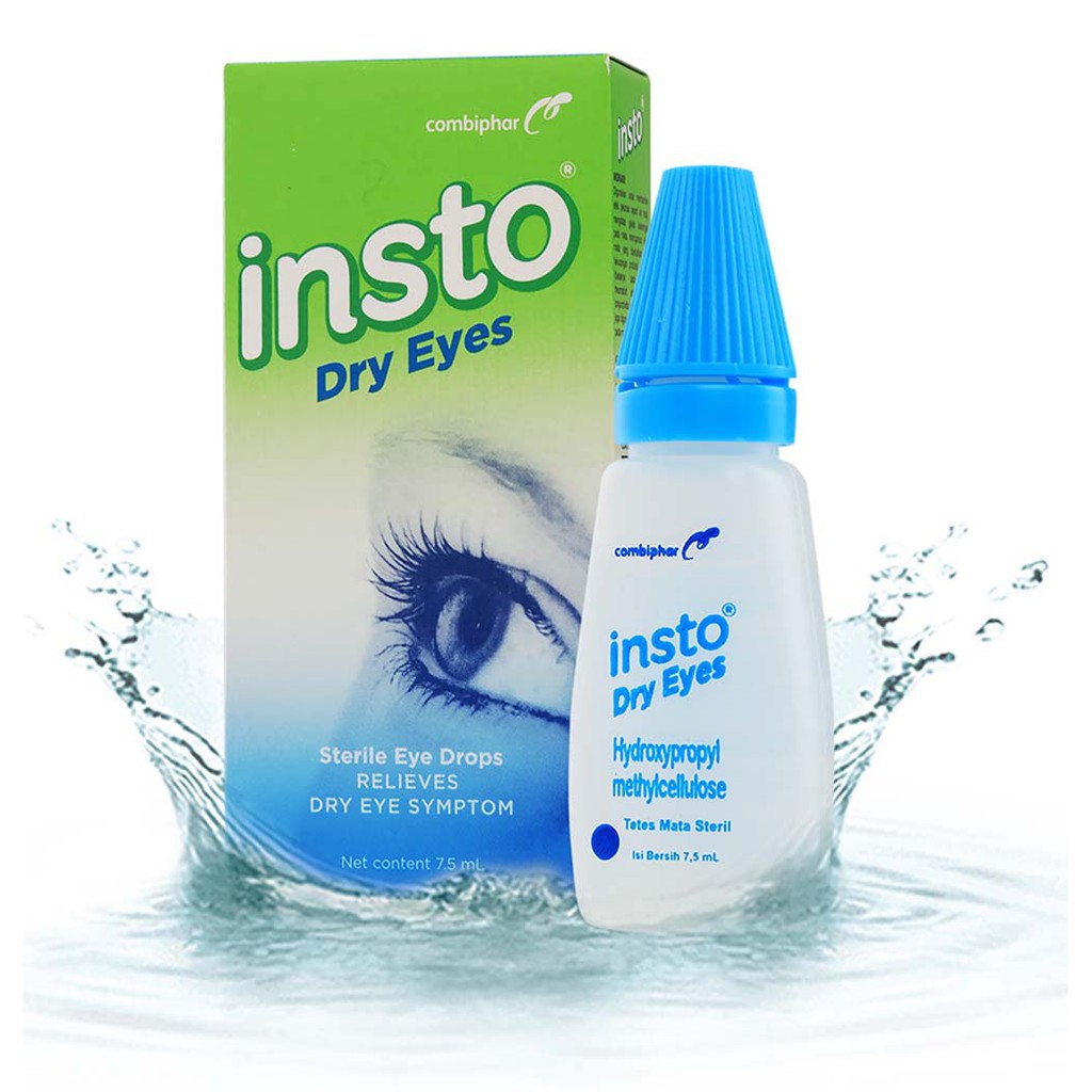 Jual Insto Obat Tetes Mata Dry Eyes 7,5ml | Shopee Indonesia