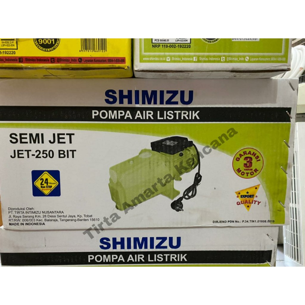 Jual Pompa Air Shimizu Semi Jet 250 BIT | Shopee Indonesia