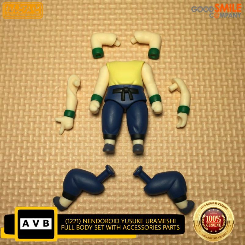 Jual (1221) Nendoroid Yusuke Urameshi Full Body Set With Accessories ...