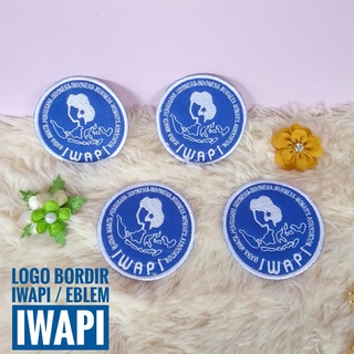 Jual Logo Eblem IWAPI Bordir Indonesia|Shopee Indonesia