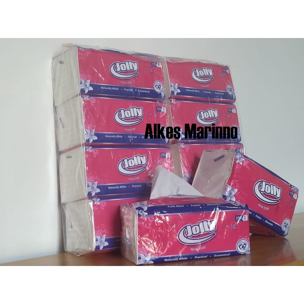 Jual Tisu Jolly 250 Sheet - Facial Tissue | Shopee Indonesia