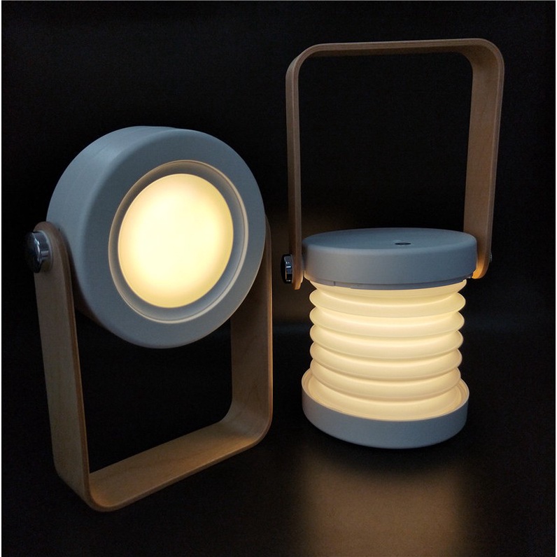 Jual Creative USB Portable LED Lantern Night Light Desk Lamp Flashlight ...