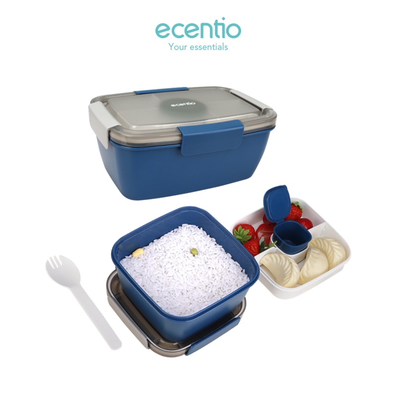 Jual ecentio lunch box 1100ml/2200ml Kotak Tempat Makan / Free Wadah ... Jual ecentio lunch box 1100ml/2200ml Kotak Tempat Makan / Free Wadah ...